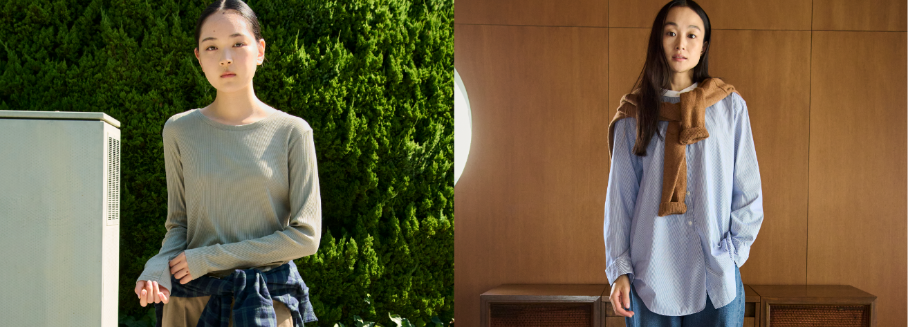 Buy MUJI Women's Long Sleeve Shirts & Tops | MUJI Australia