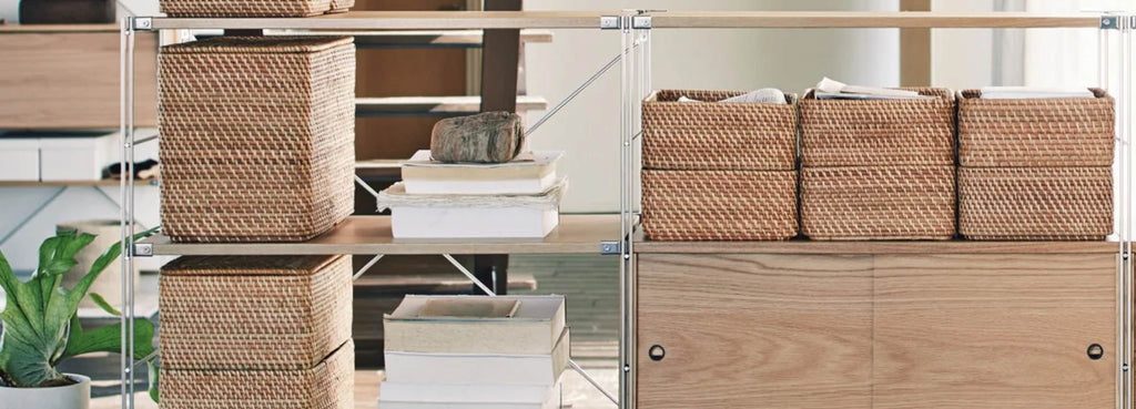 Natural & Woven Storage | Rattan Baskets & Boxes | MUJI Australia