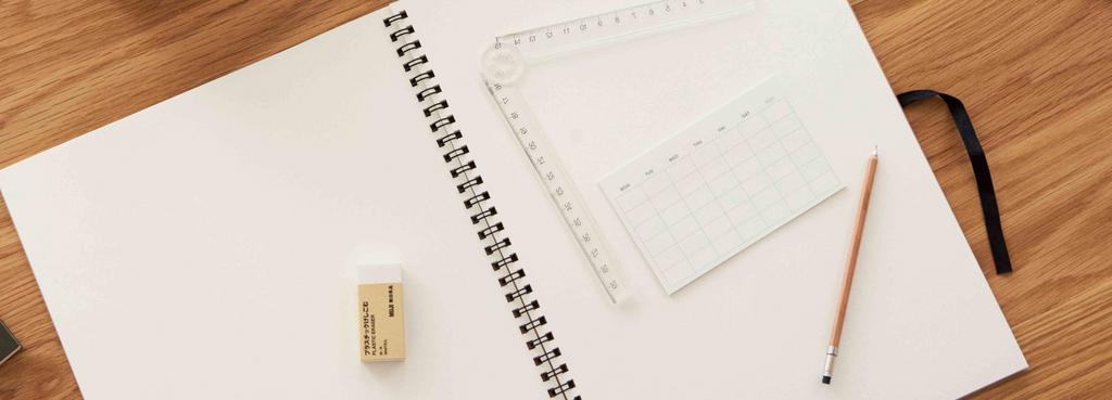 Plain Notebooks for School, Work & University | MUJI Australia