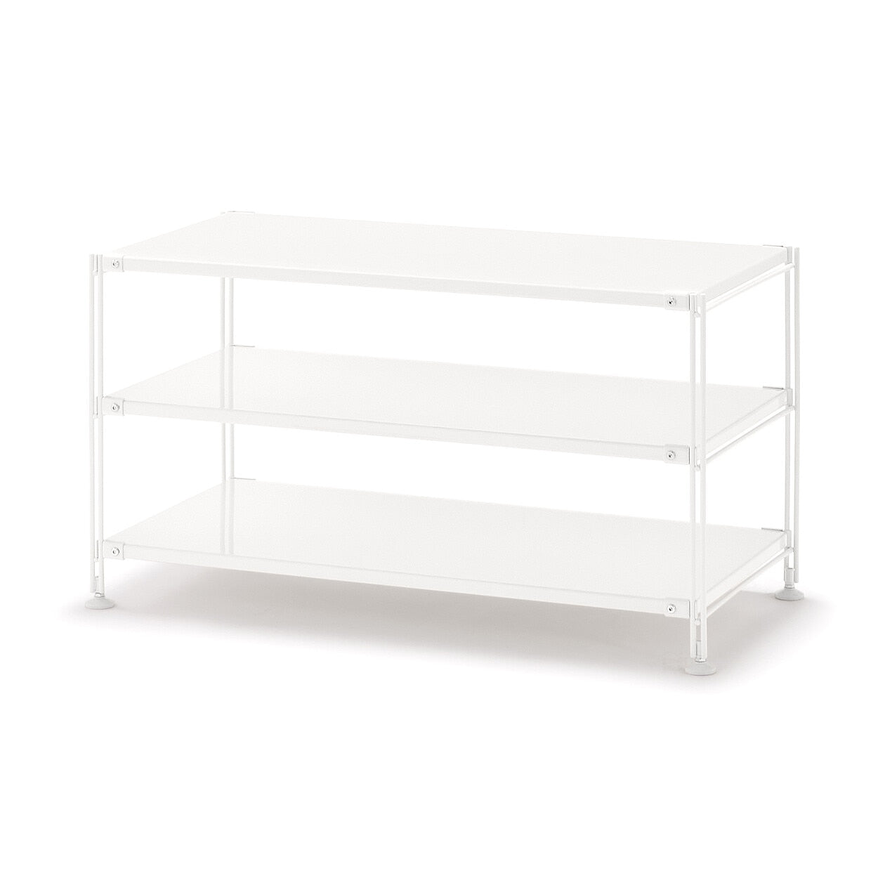 Buy MUJI Light Grey Steel Unit Shelf Set - Wide - Mini