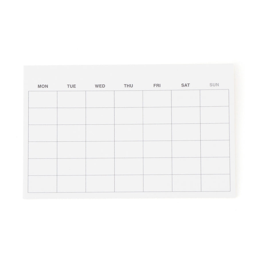 Buy MUJI Weekly Schedule Sticky Notes (13 Sheets)
