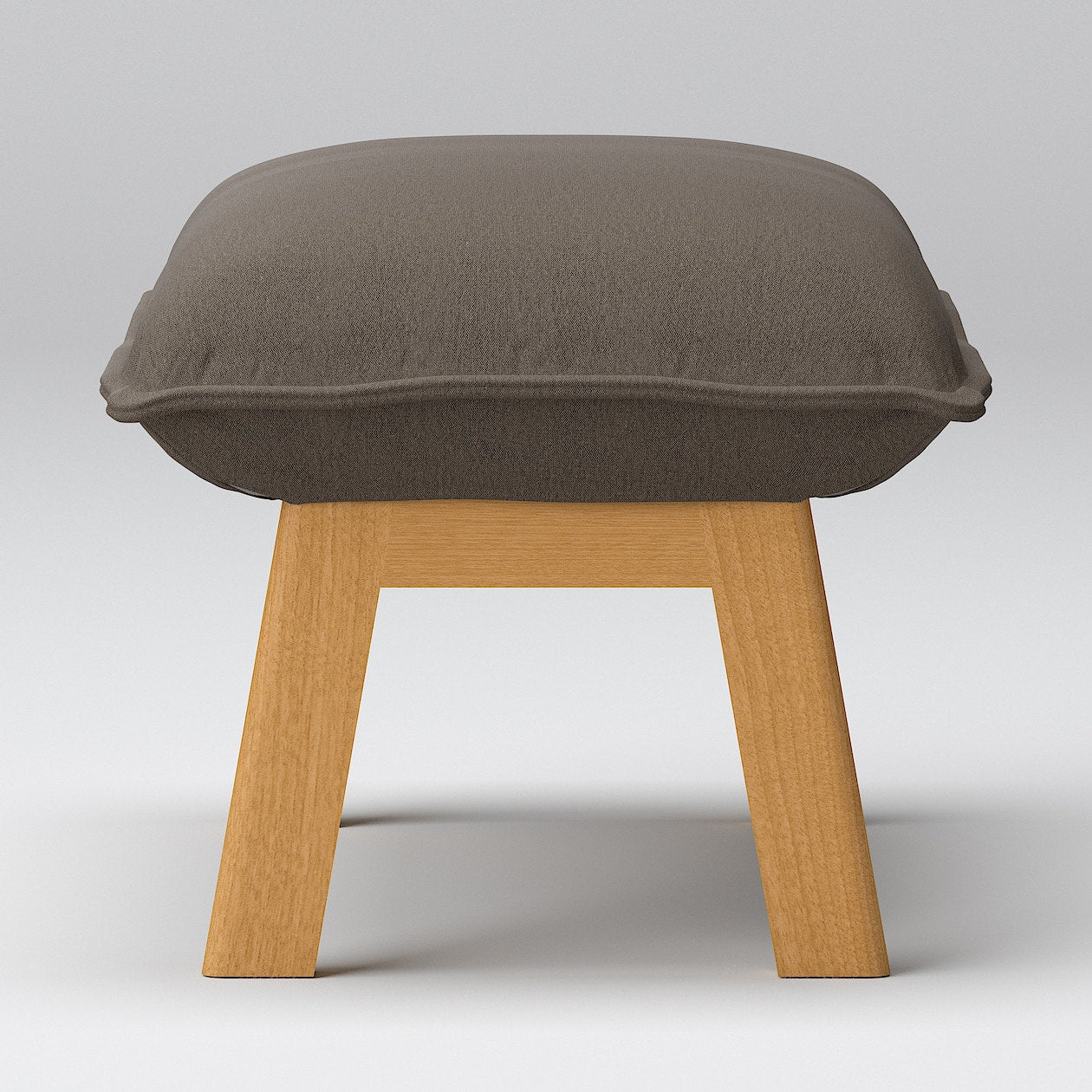 Buy MUJI High-Back Reclining Sofa Ottoman Cover - Washed Cotton Canvas