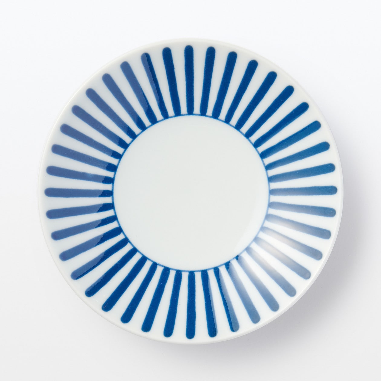 Buy MUJI Hasami Small Plate - Stripes