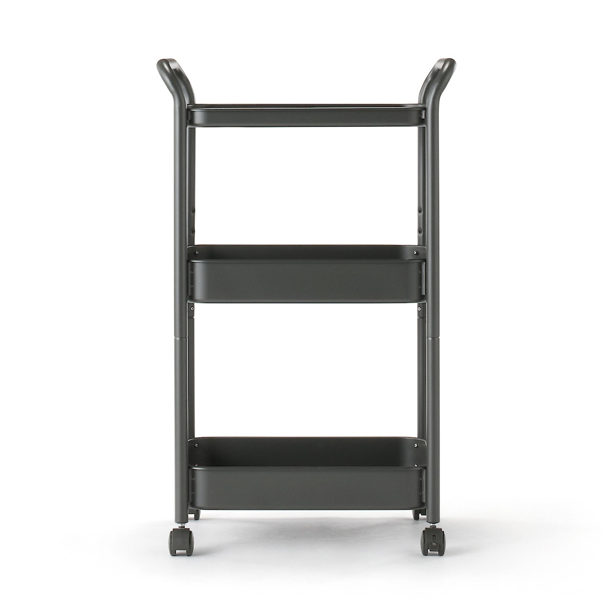 Buy MUJI Steel Pipe Storage Trolley Rack (3-Tier)