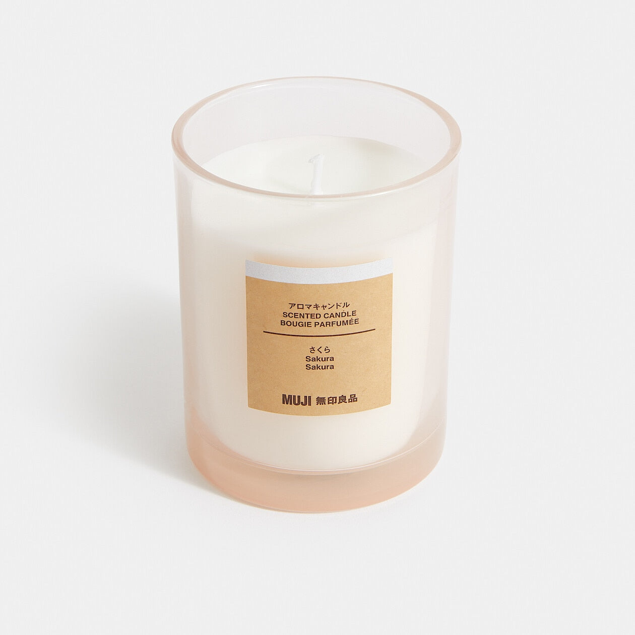 Buy MUJI Glass Candle - Sakura (1 Wick)