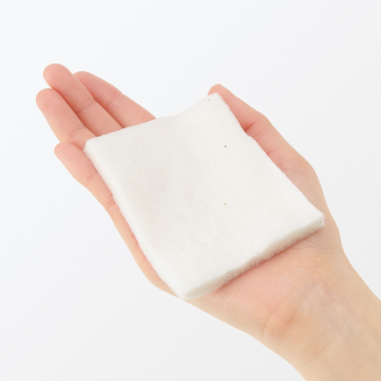 Buy MUJI Cut Cotton Pads Ecru - Large (88pcs)