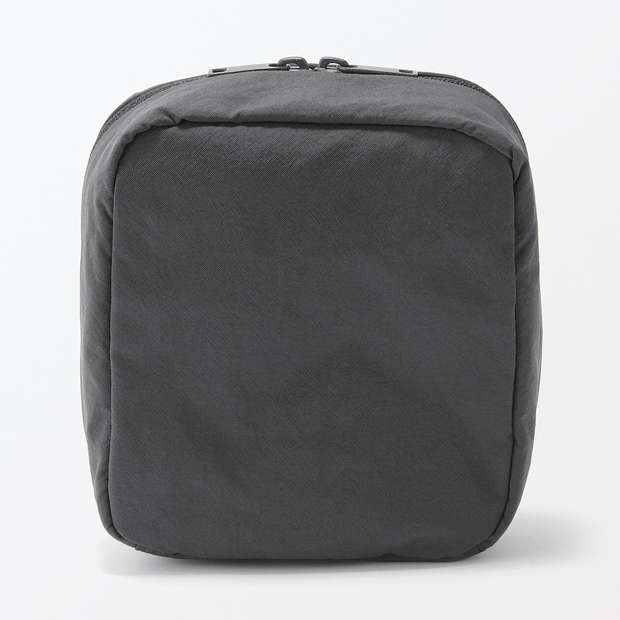 Buy MUJI Wrinkled Nylon Wide-Opening Square Pouch