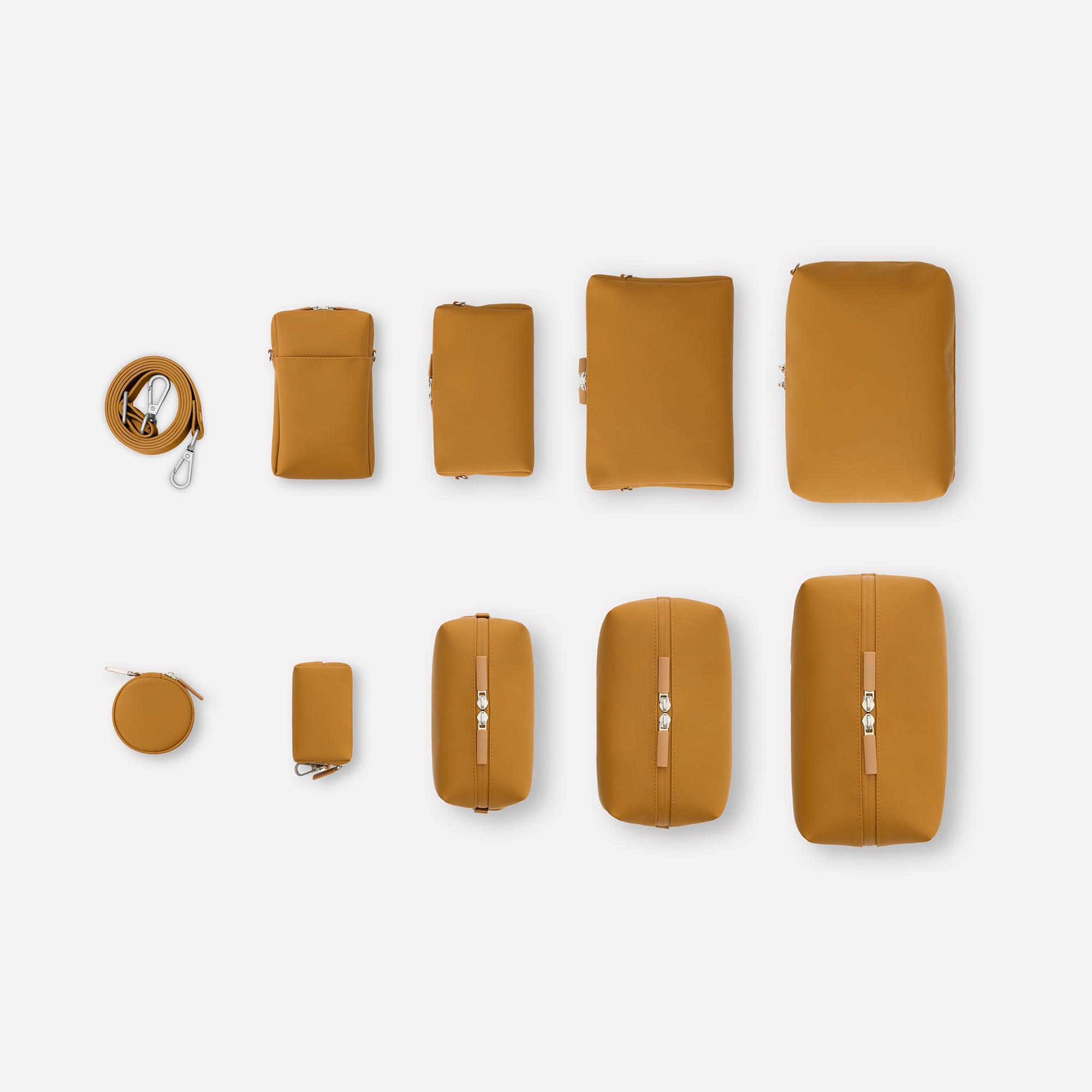 Buy MUJI Combinations Case - Mesh Smartphone Pouch - Mustard