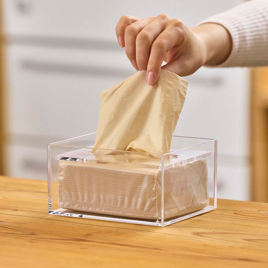 Buy MUJI Acrylic Tissue Holder - Tabletop