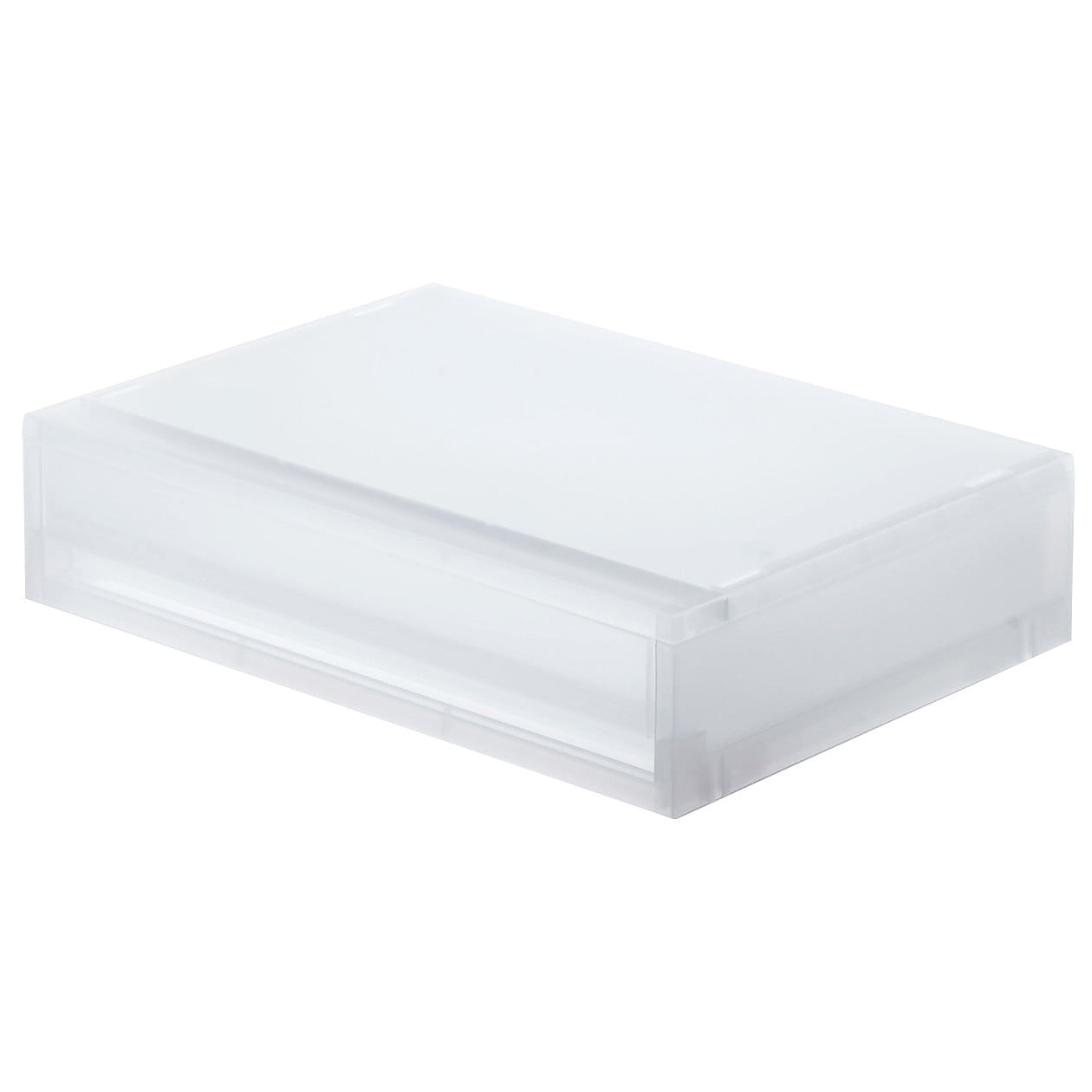 Buy MUJI Polypropylene Storage Case Wide - Extra Shallow