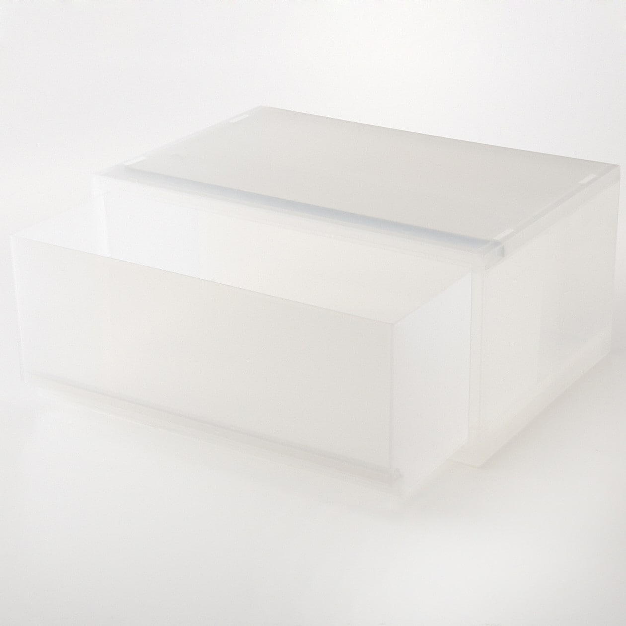 Buy MUJI Polypropylene Storage Case Wide - Deep