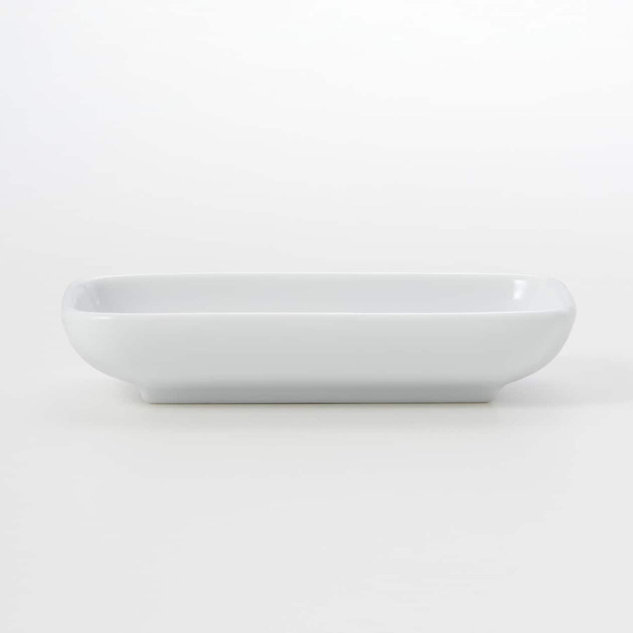 Buy MUJI White Porcelain Rectangular Dish - Small