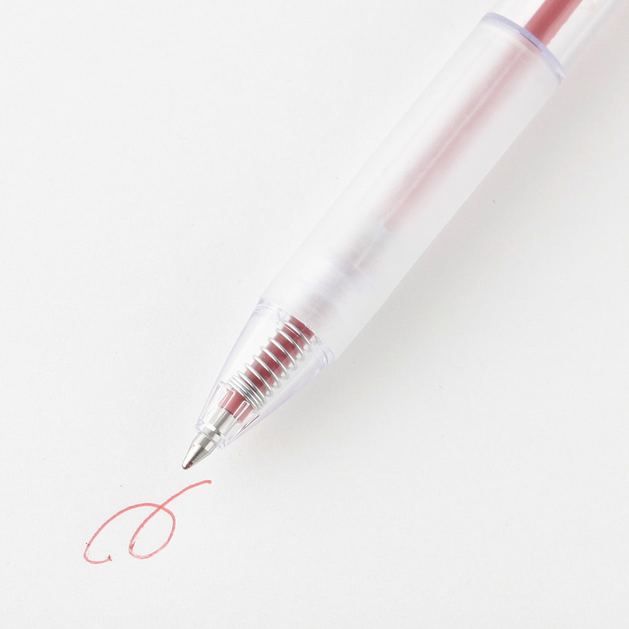 Buy MUJI Polycarbonate Ballpoint Pen 0.7mm - Red
