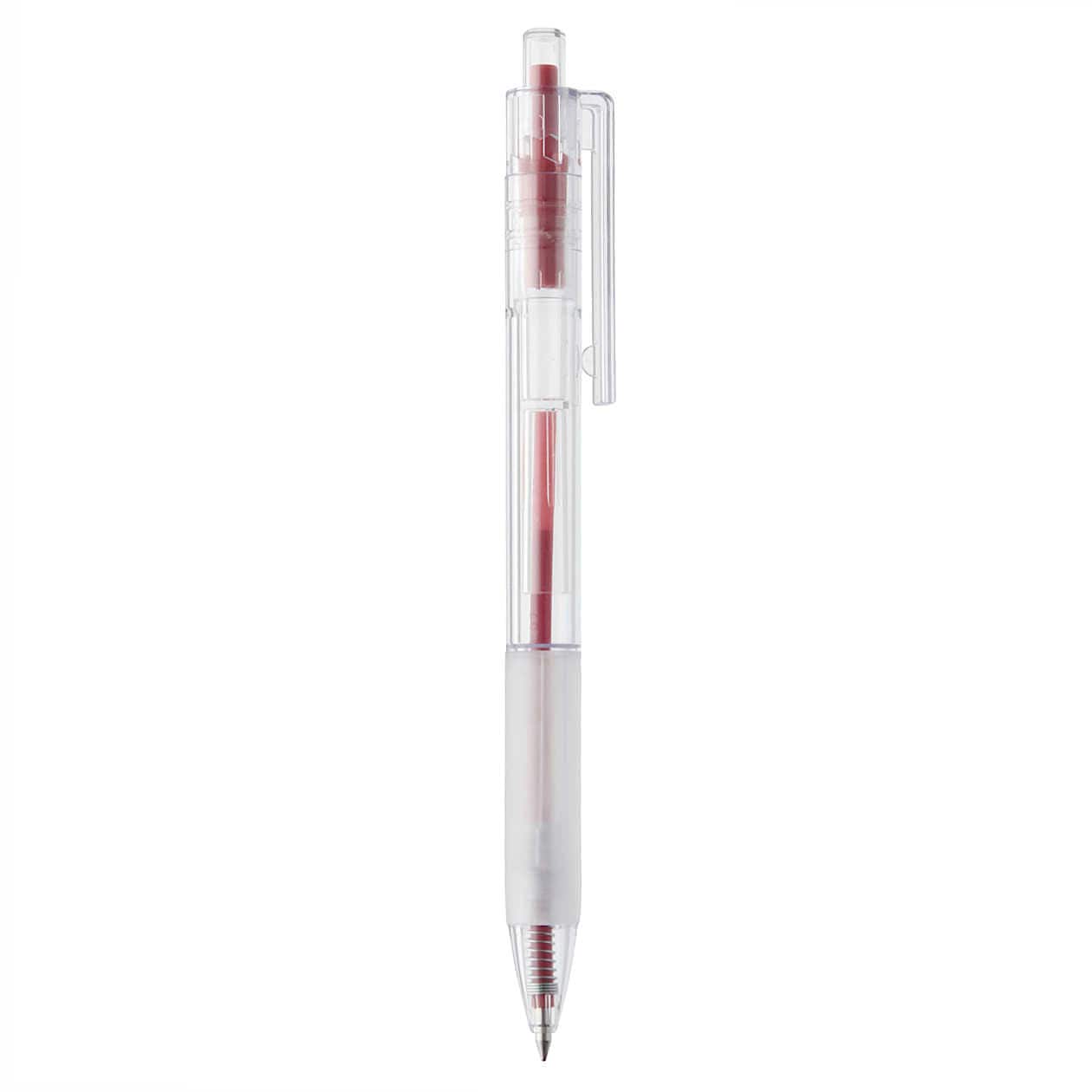 Buy MUJI Polycarbonate Ballpoint Pen 0.7mm - Red