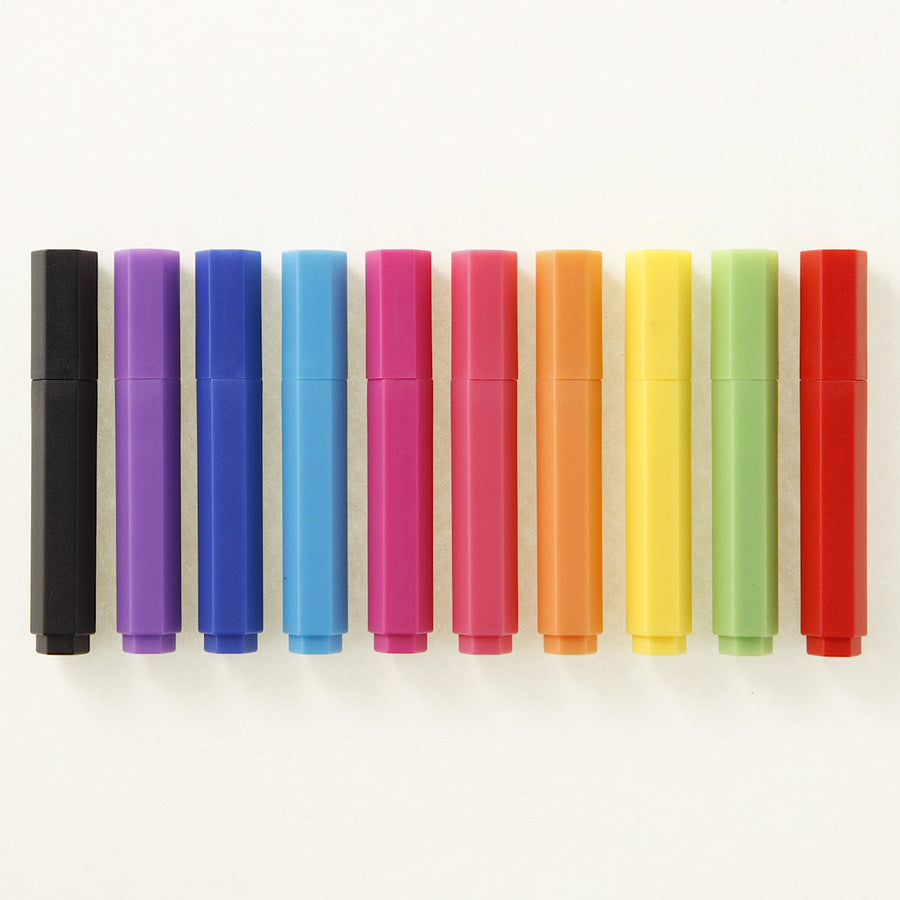 Buy MUJI Mini Colour Marker Set with Case (10 Colours)