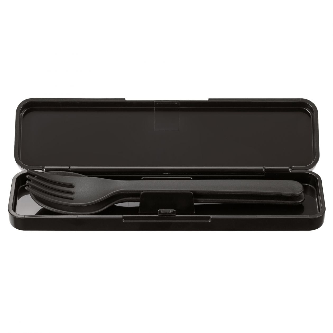 Buy MUJI Polypropylene Fork & Spoon Set - Black