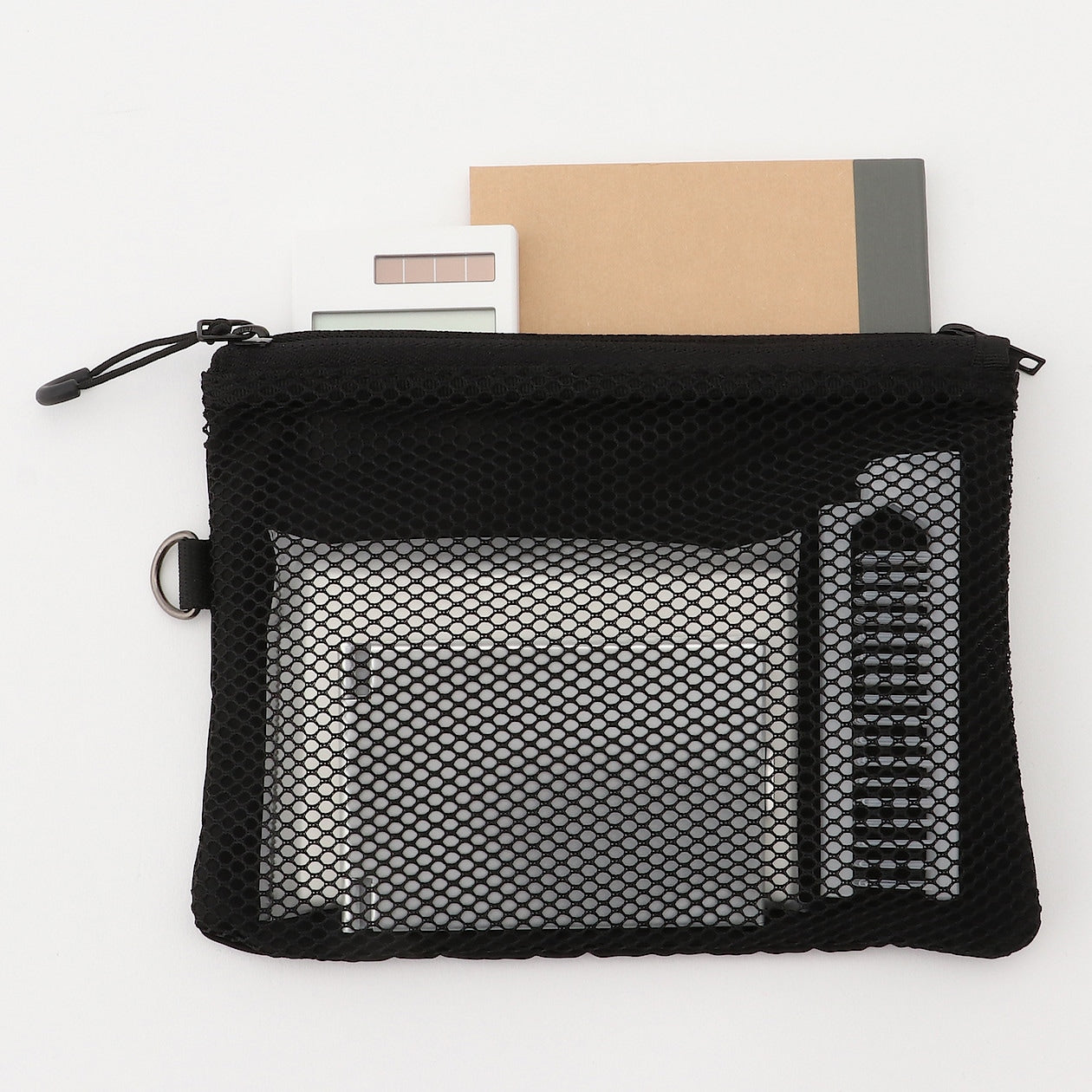 Buy MUJI Double Pocket Mesh Pouch - Medium