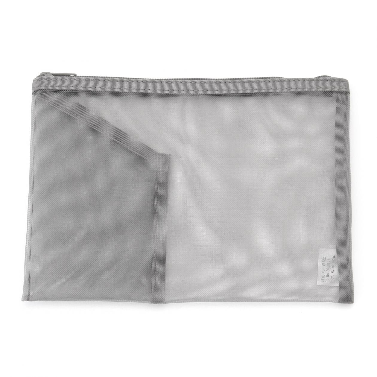 Buy MUJI Nylon Mesh Pouch With Pocket - B6