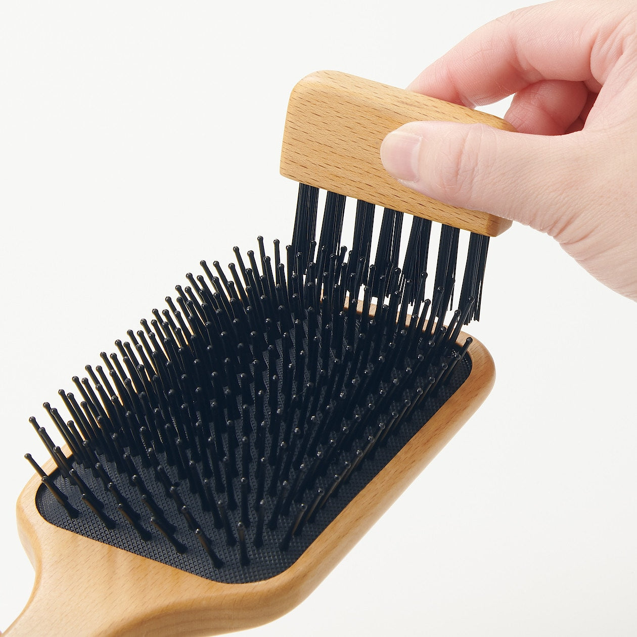 Buy MUJI Beech Wood Hair Brush Cleaner