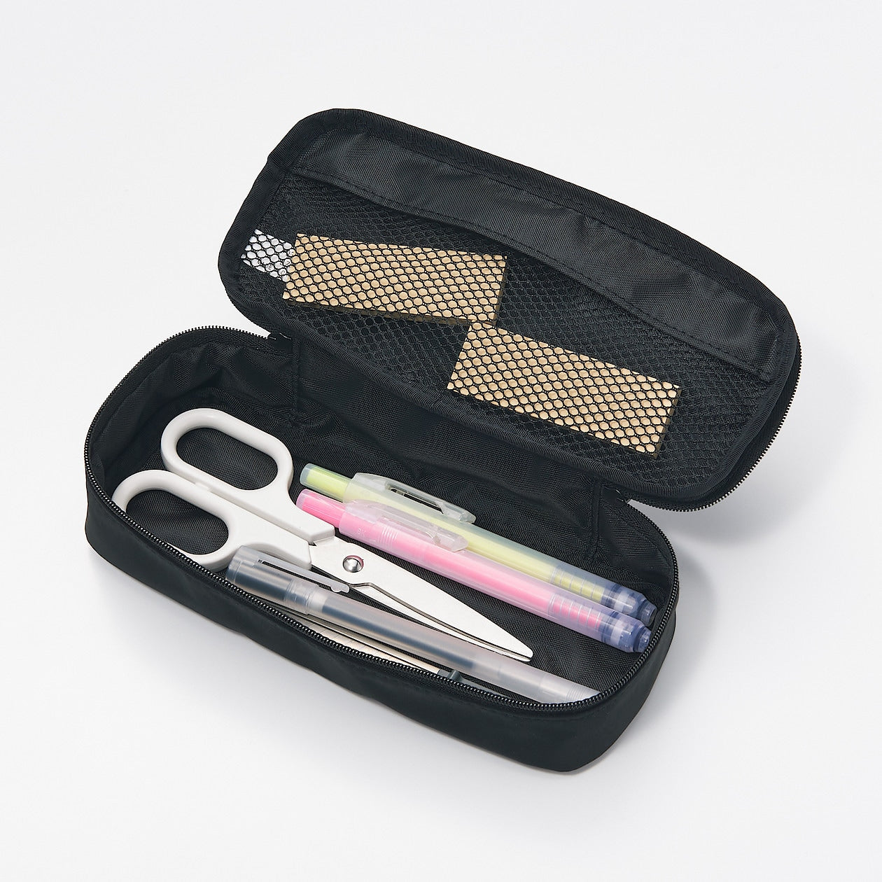 Buy MUJI Zipper Pencil Case - Black