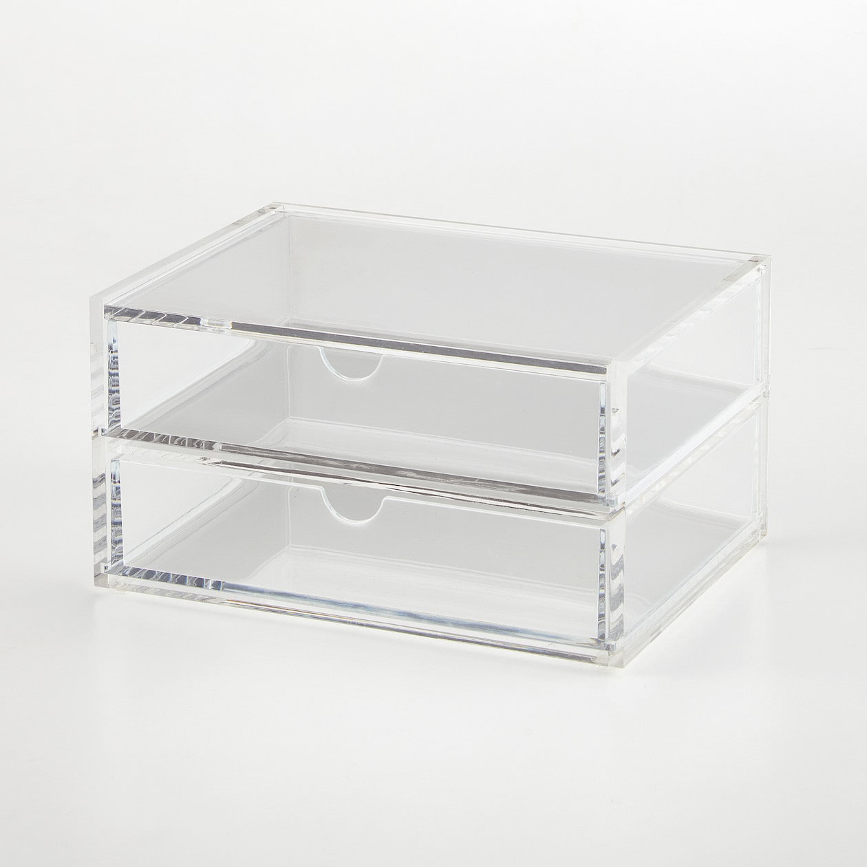 Buy MUJI Acrylic Case with Lid 2 Drawers